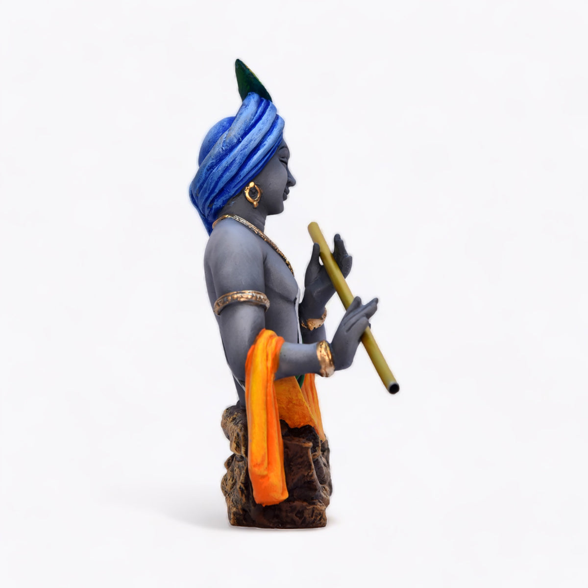 Blue Deity Statue - Serene Traditional Home Decor | Vraj Home Decor ...